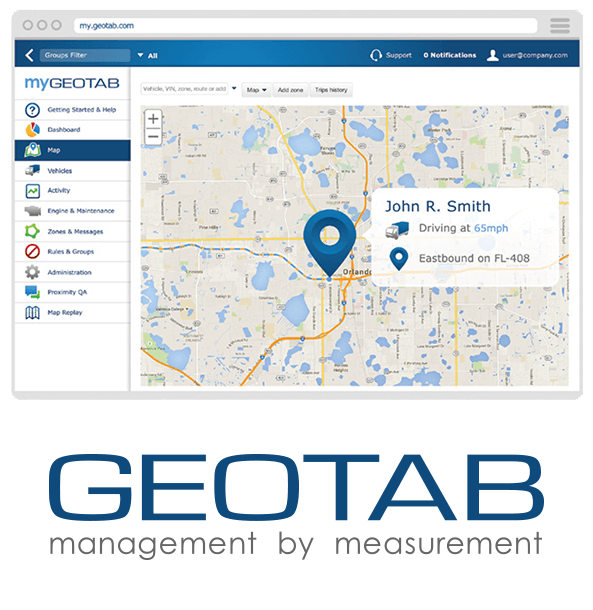 SmartDrive and Geotab: Telematics, Tracking and Geofencing Solutions